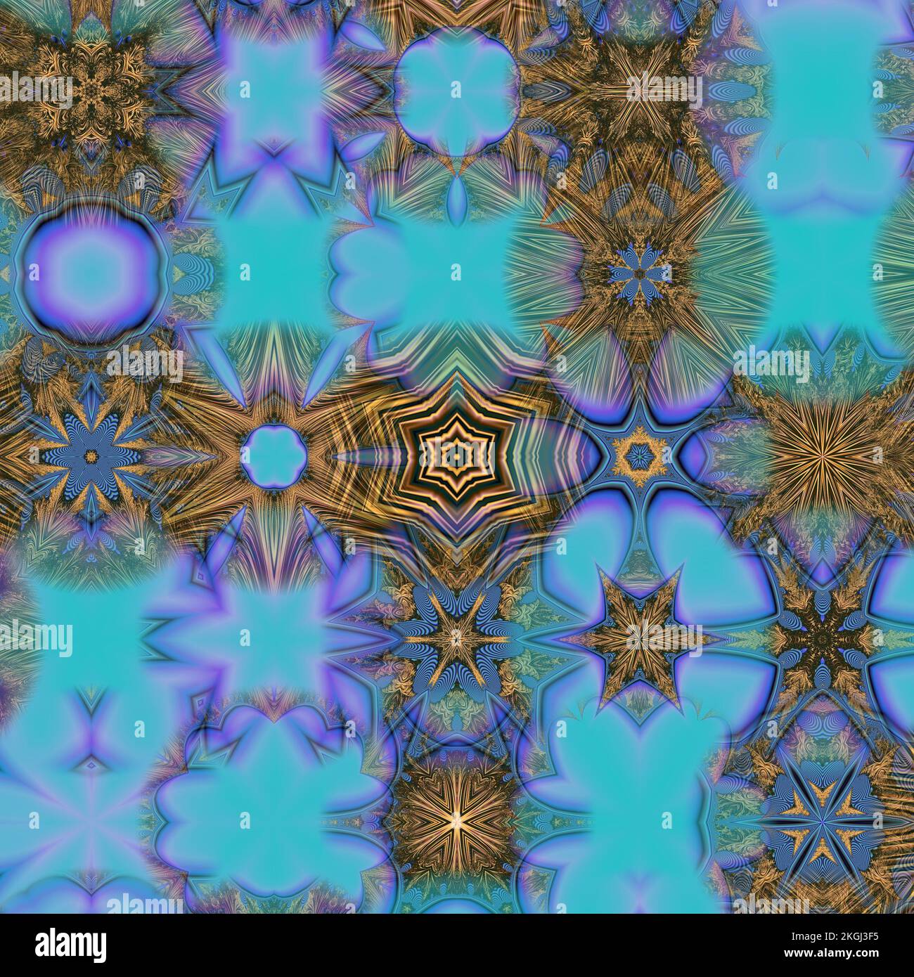 Abstract Computer generated Fractal design. A fractal is a never-ending ...