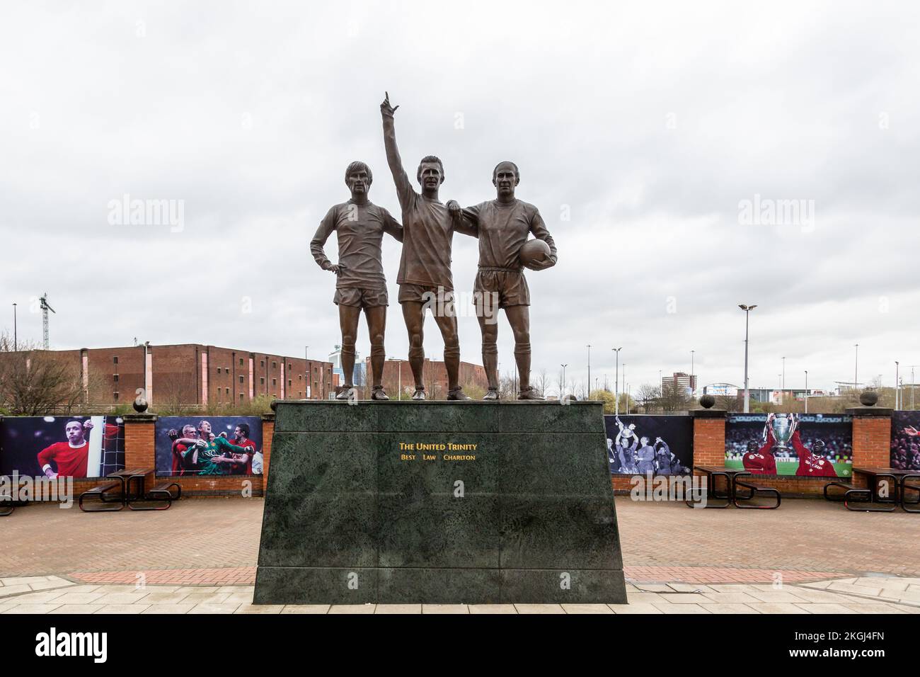 The United Trinity - George Best, Dennis Law, Bobby Charlton ...