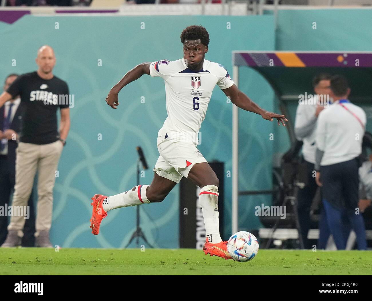 Doha, Qatar, 11/21/2022, Ahmad bin Ali Stadium, Doha, QAT, World Cup ...