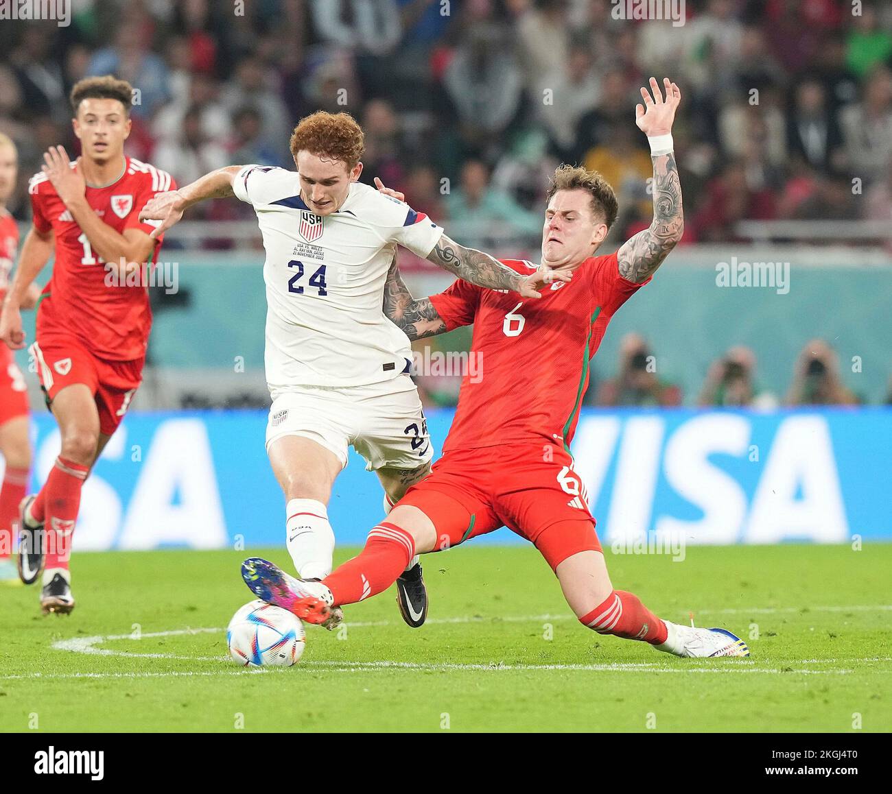 Doha, Qatar, 11/21/2022, Ahmad bin Ali Stadium, Doha, QAT, World Cup ...