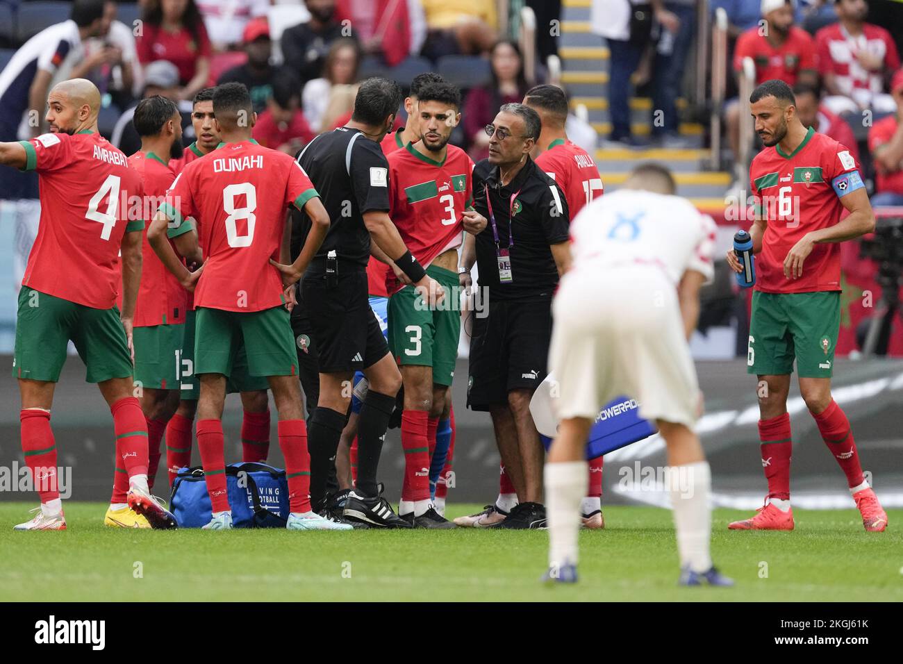 AL KHOR, 23-11-2022 Al Bayt Stadium, World Cup 2022 in Qatar game ...