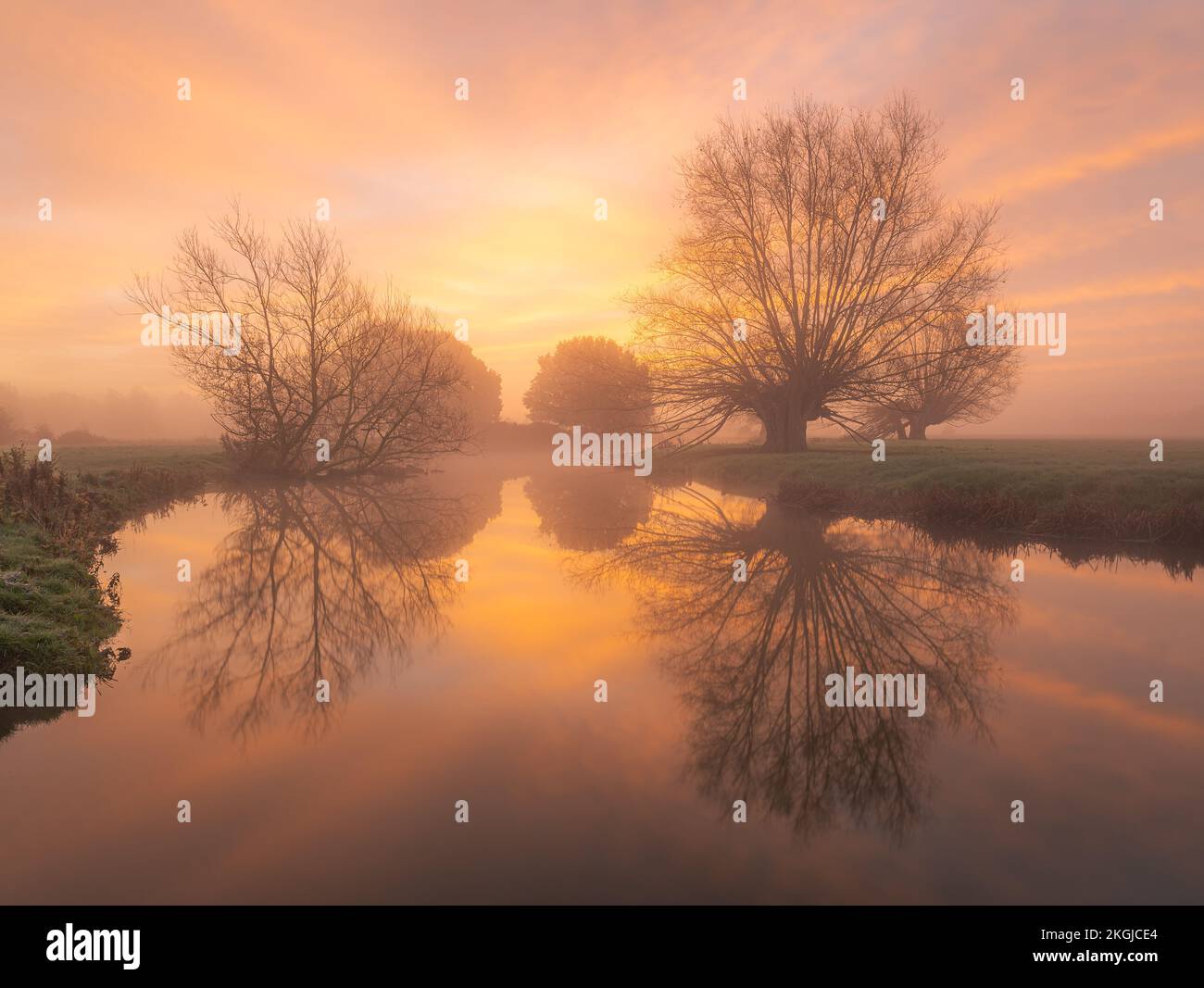 Warm sunrise in dedham hi-res stock photography and images - Alamy