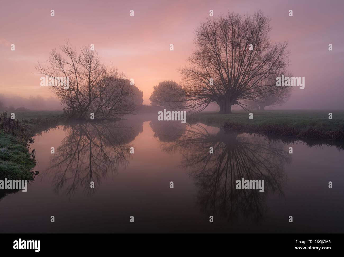 Warm sunrise in dedham hi-res stock photography and images - Alamy