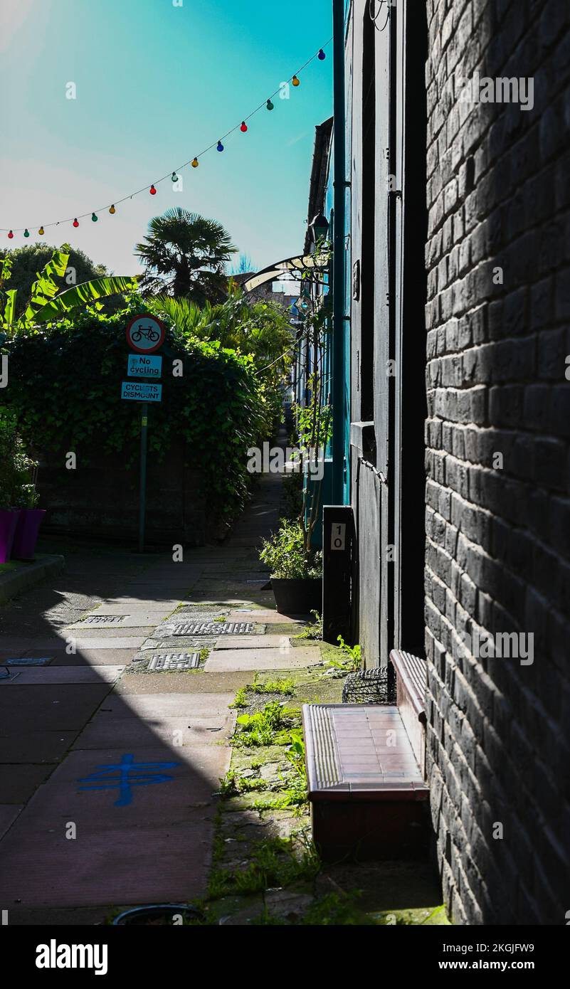 Long narrow alley in hi-res stock photography and images - Alamy