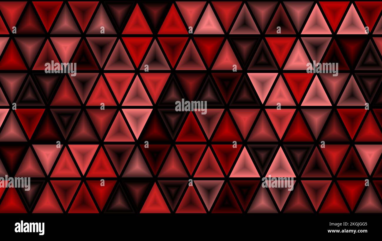 Many red and black triangles Stock Photo - Alamy