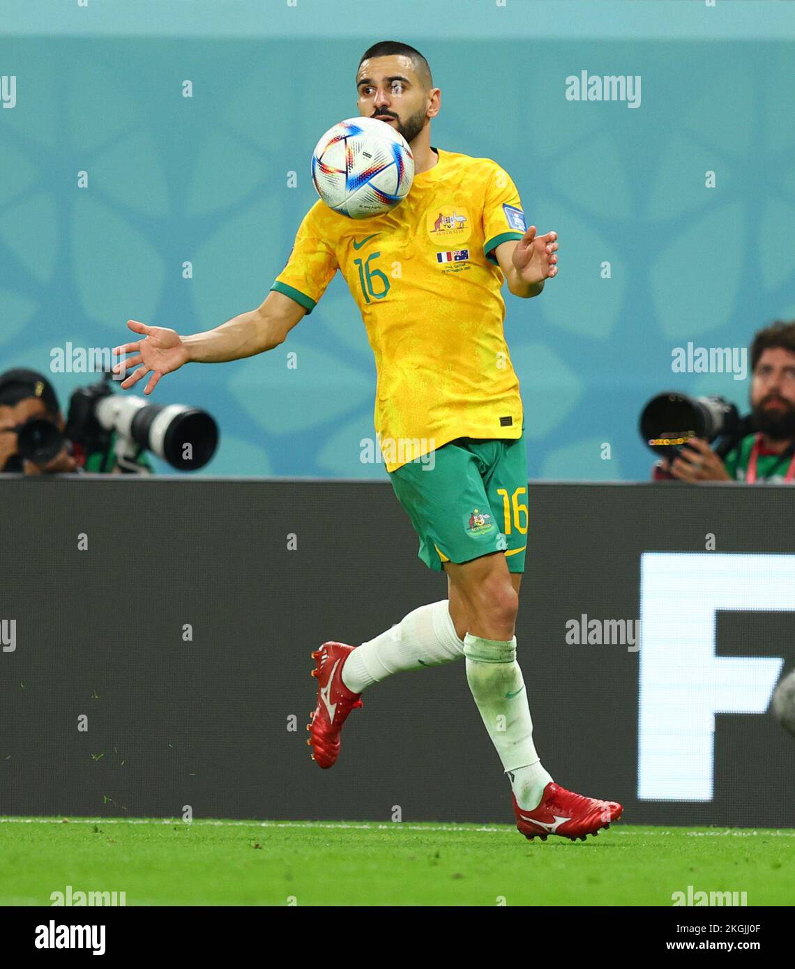Al Wakrah Qatar 22nd Nov 2022 Soccer World Cup France Australia