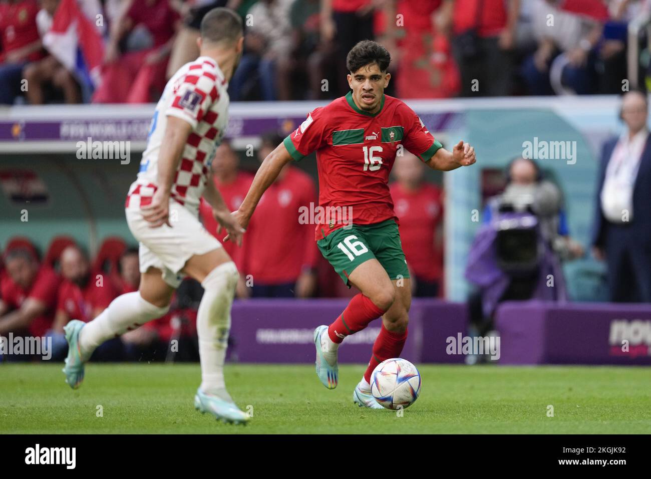AL KHOR, 23-11-2022 Al Bayt Stadium, World Cup 2022 in Qatar game ...