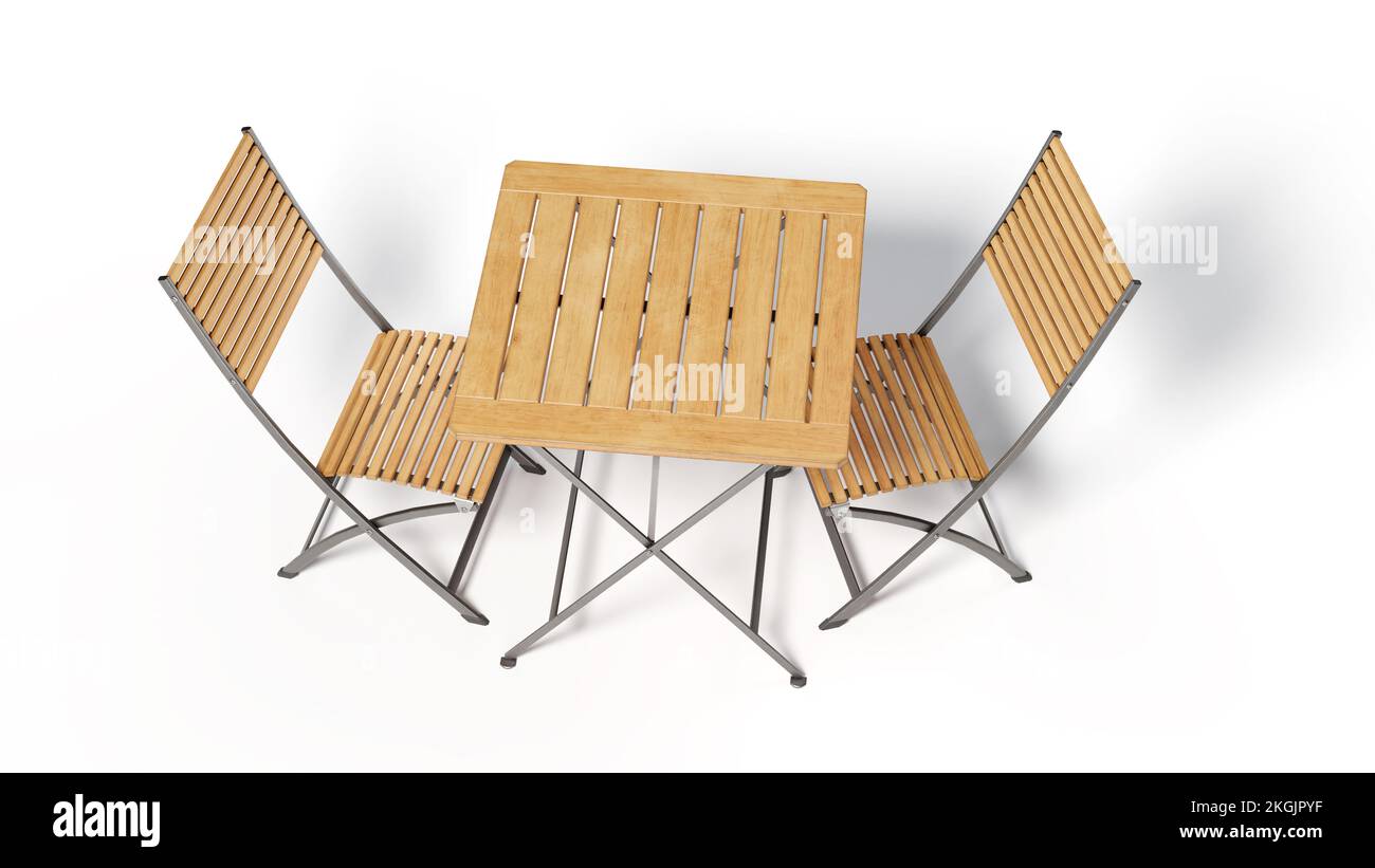 Empty chairs and office table Cut Out Stock Images & Pictures - Alamy