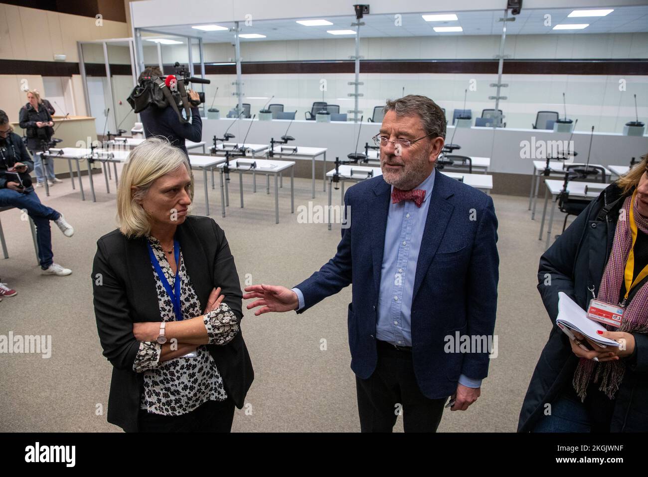 Luc Hennart, first chairman of Brussels French-speaking court (R ...