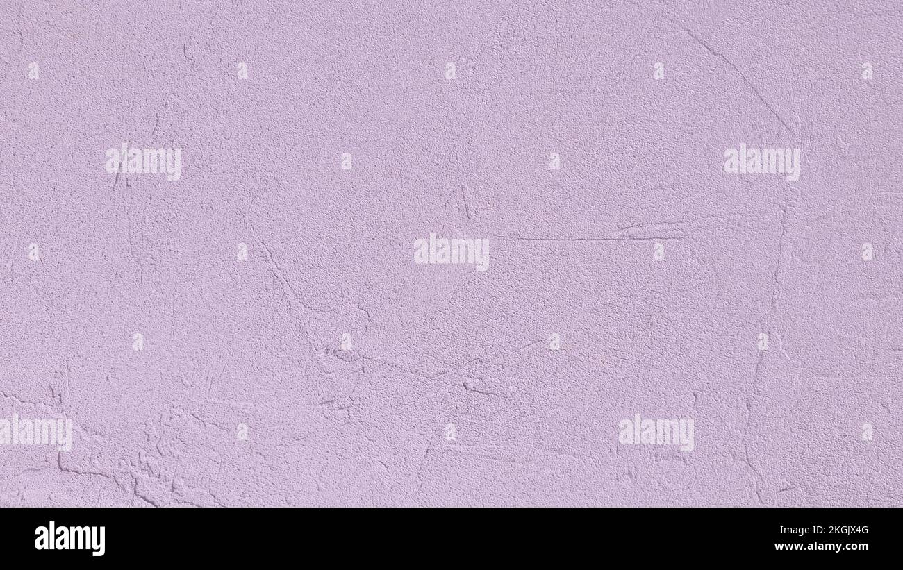 Structure of decorative purple plaster. Texture background, top view ...