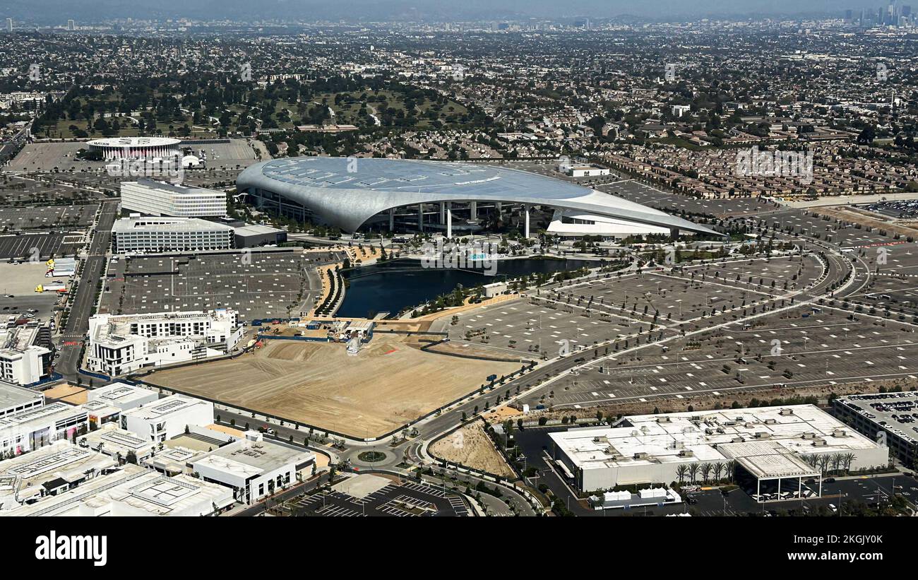 Los Angeles's SoFi Stadium is one of 16 stadiums, 11 of which are in ...