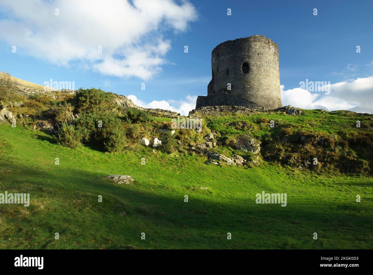 Dolbadarn Castle, Llanberis, Yr Eryri, North West Wales, United Kingdom ...