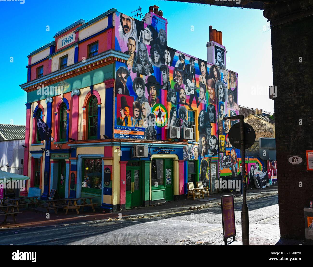 The Prince Albert in Brighton Stock Photo - Alamy