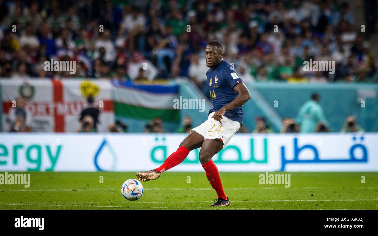 Doha Qatar 22nd Nov 2022 Ibrahima Konate Fra France Australia