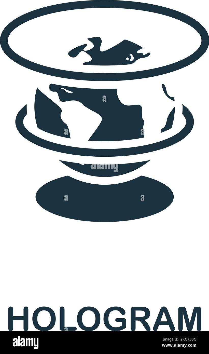 Hologram icon. Monochrome simple Smart Technology icon for templates ... Hologram icon. Monochrome simple Smart Technology icon for templates ...