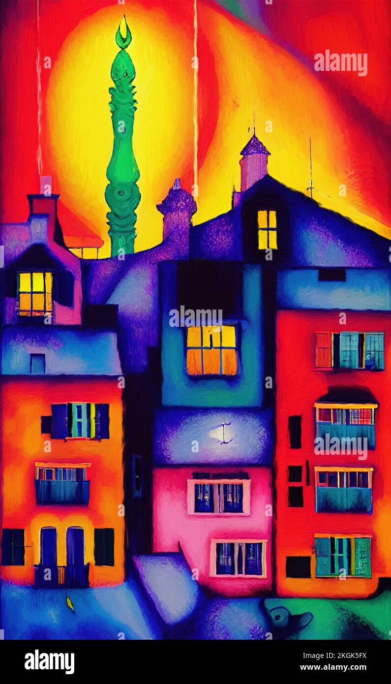 Cubism architecture hi-res stock photography and images - Alamy