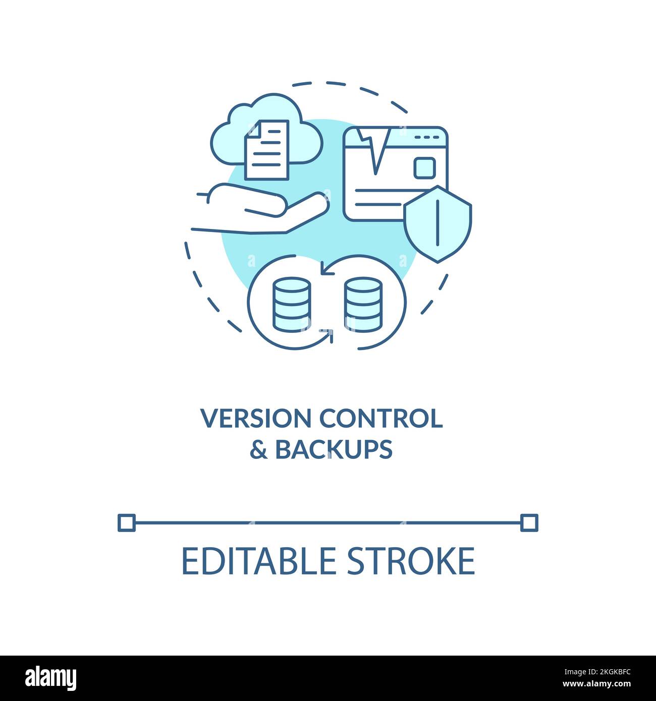 Version control Stock Vector Images - Alamy