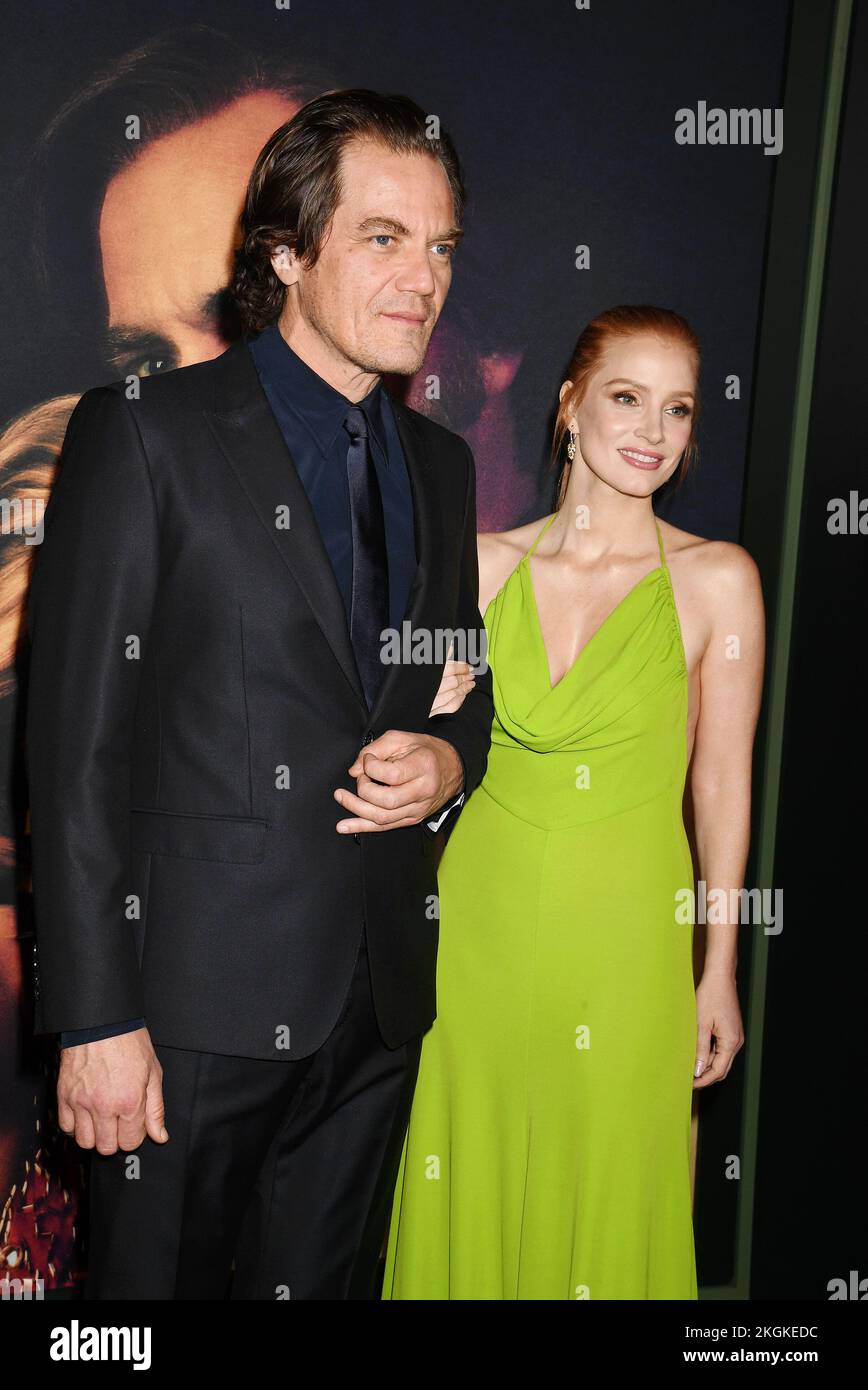 LOS ANGELES, CALIFORNIA - NOVEMBER 21: (L-R) Michael Shannon and ...