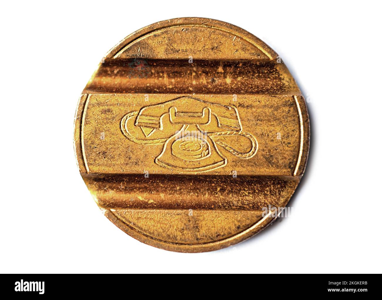 Old token phone hi-res stock photography and images - Alamy