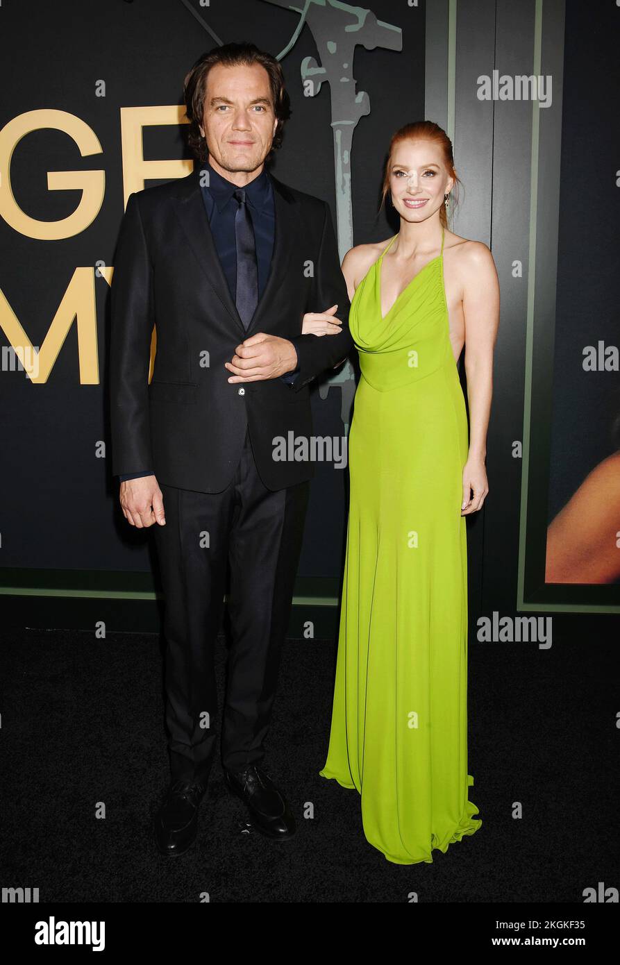 LOS ANGELES, CALIFORNIA - NOVEMBER 21: (L-R) Michael Shannon and ...