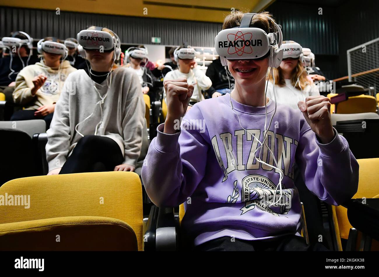 Dukovany, Czech Republic. 23rd Nov, 2022. The tour ReakTour, unique ...