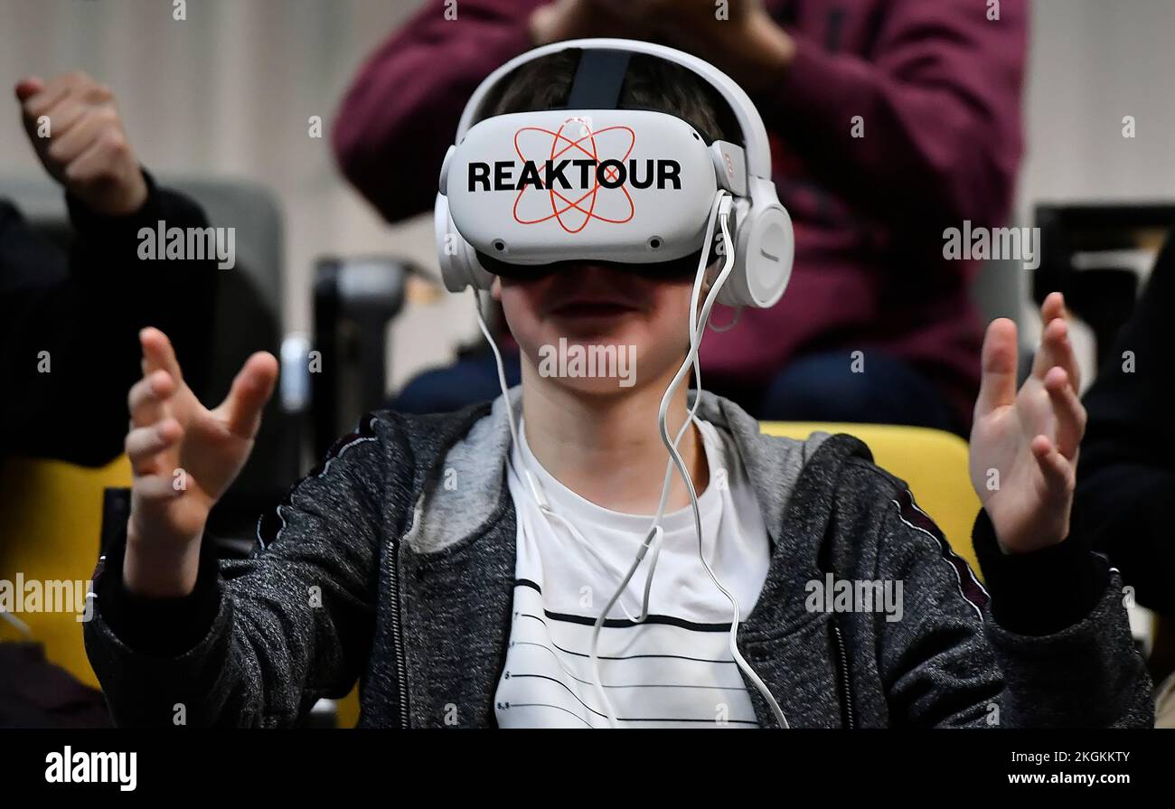 Dukovany, Czech Republic. 23rd Nov, 2022. The tour ReakTour, unique ...