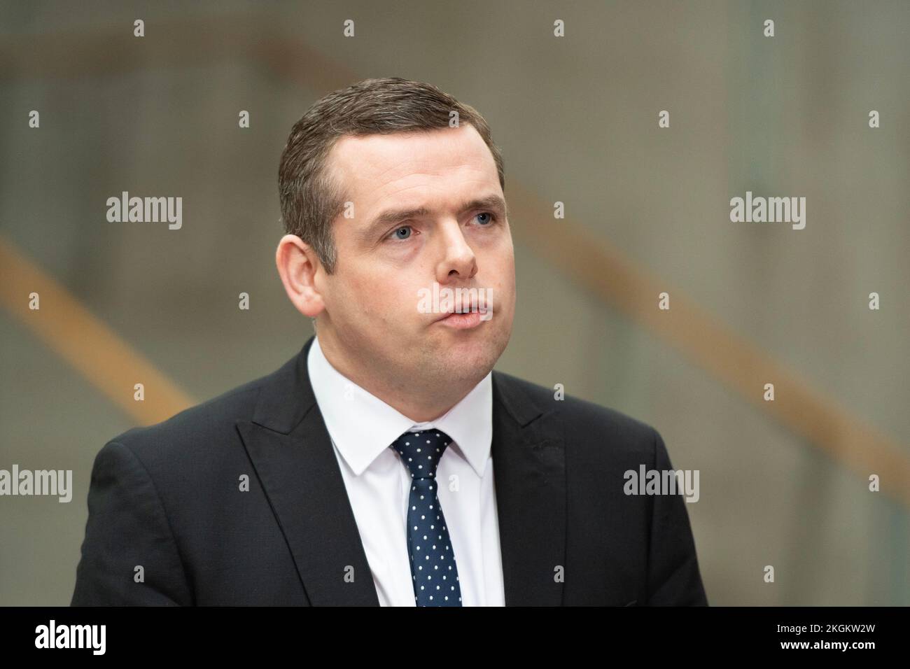 Scottish consergvative leader hi-res stock photography and images - Alamy