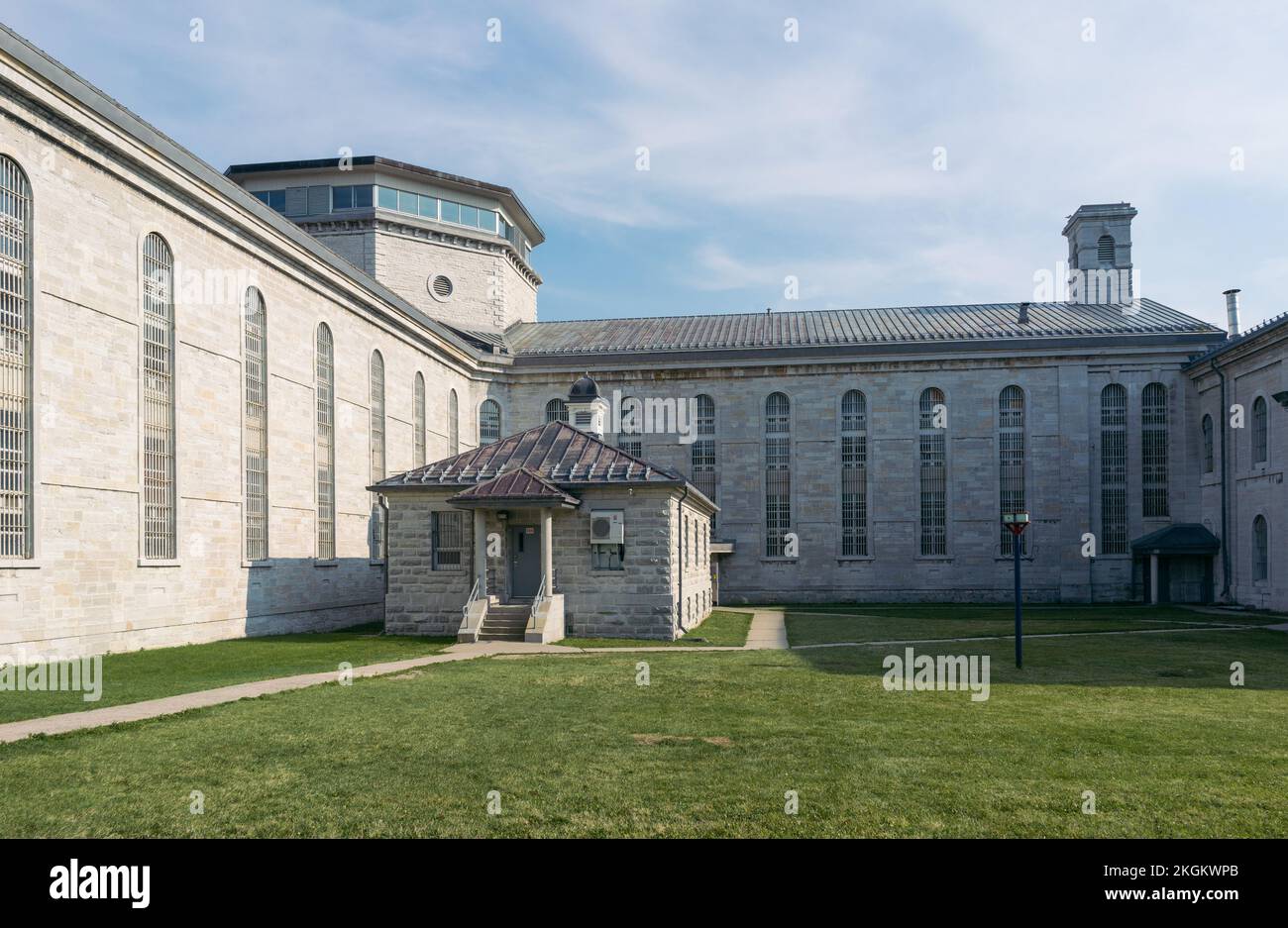 A stone cell block of an old decommissioned prison Stock Photo - Alamy