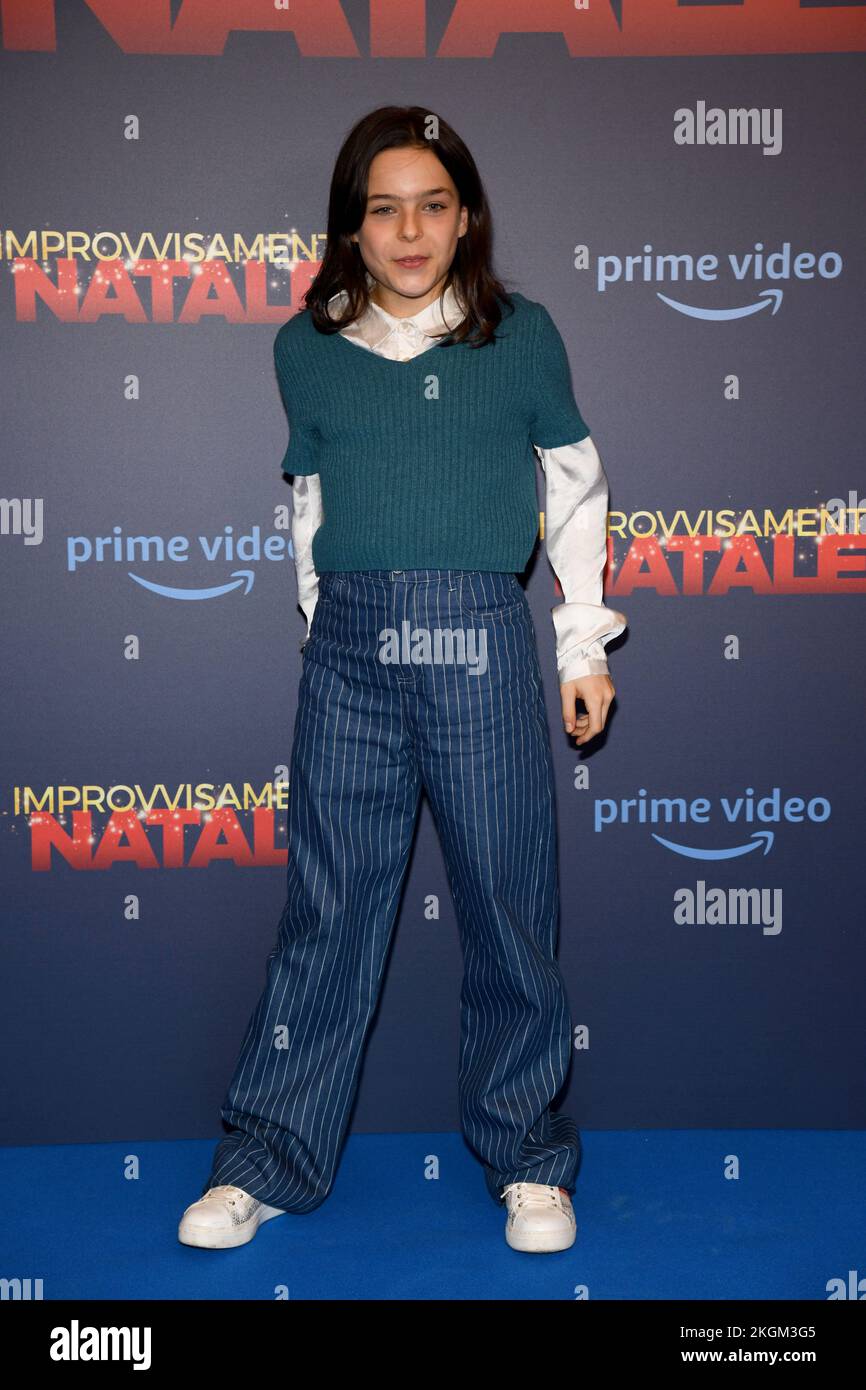 Milan, Italy. 23rd Nov, 2022. Milan, Photocall Film Suddenly Christmas ...