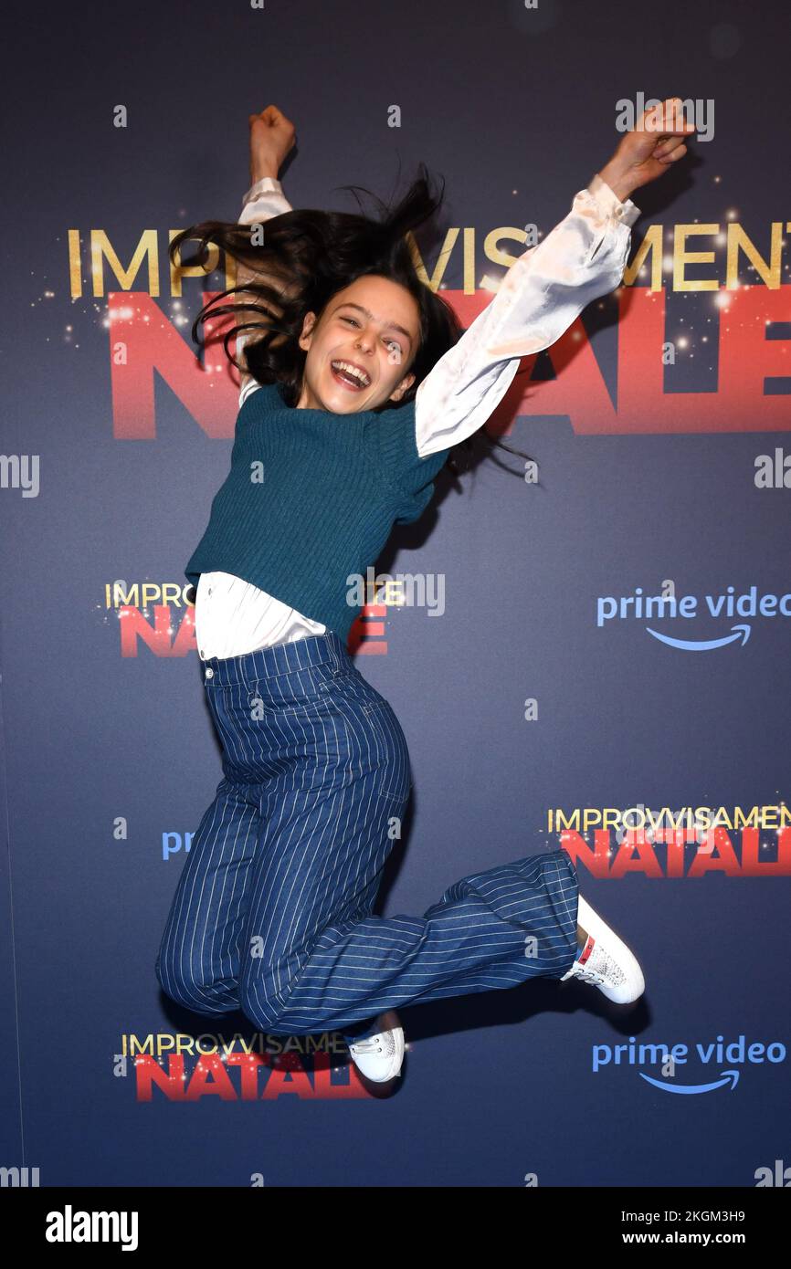 Milan, Italy. 23rd Nov, 2022. Milan, Photocall Film Suddenly Christmas ...