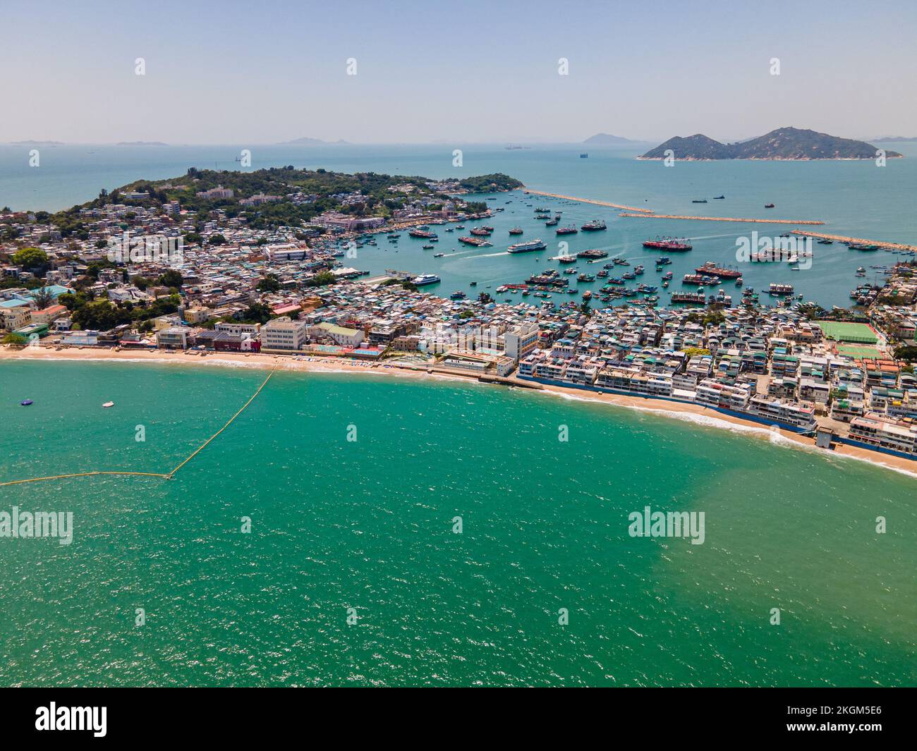 An aerial view of Cheung Chau, Hong Kong Stock Photo - Alamy
