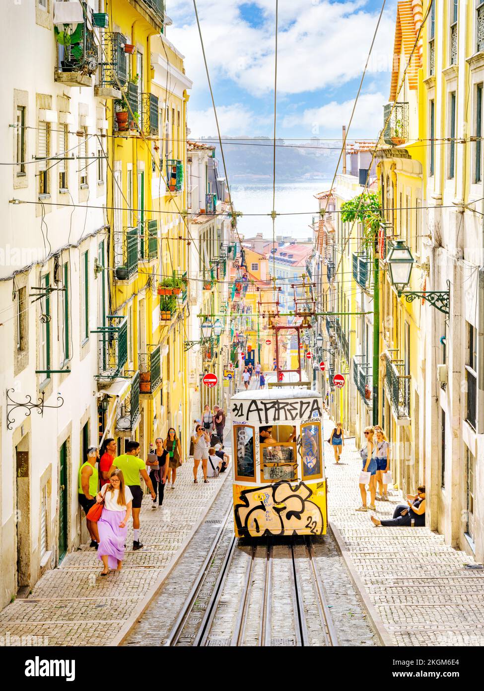Elevador da Bica,Historic The Bica Funicular, sometimes known as the ...