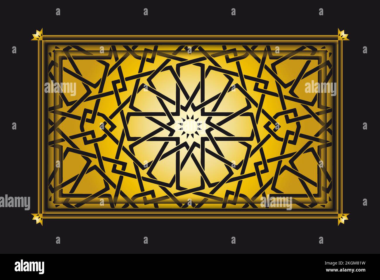 Arabesque golden pattern background collection, Gold Luxury background ...