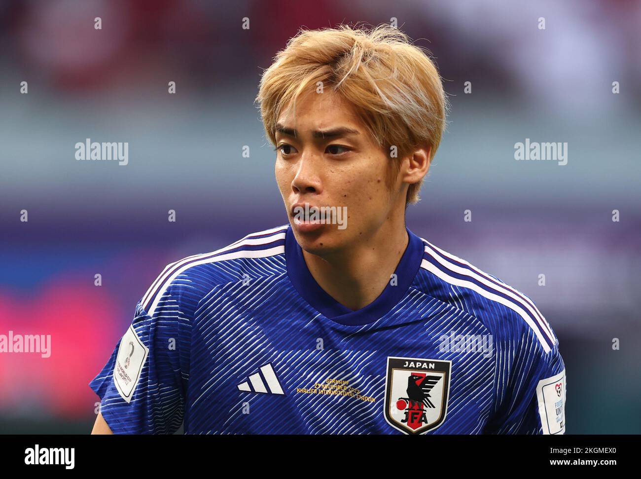 Doha, Qatar, 23rd November 2022. Junya Ito of Japan during the FIFA ...