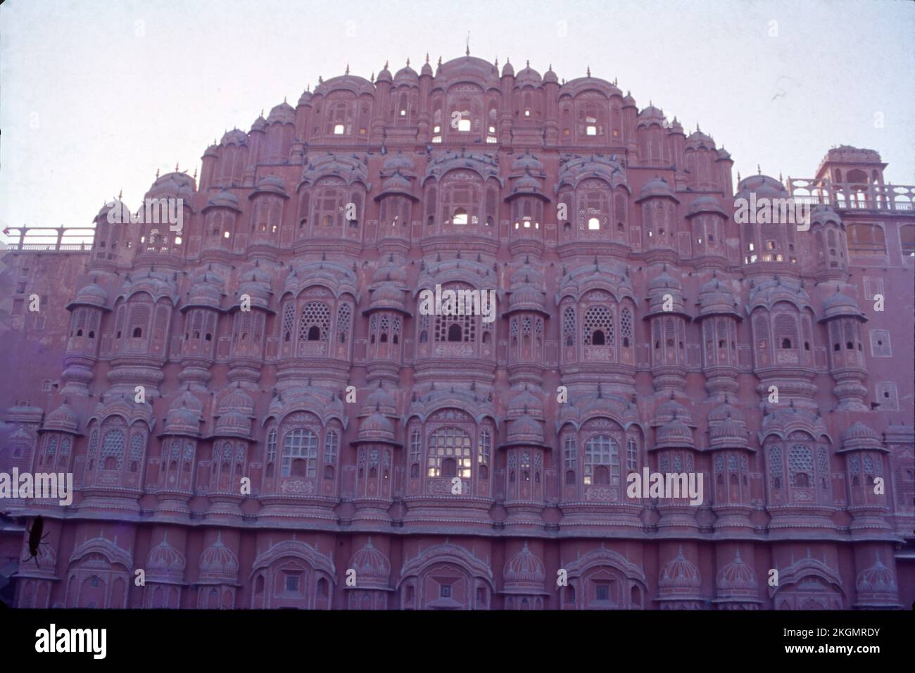 The Hawa Mahal is a palace in the city of Jaipur, India. Built from red ...