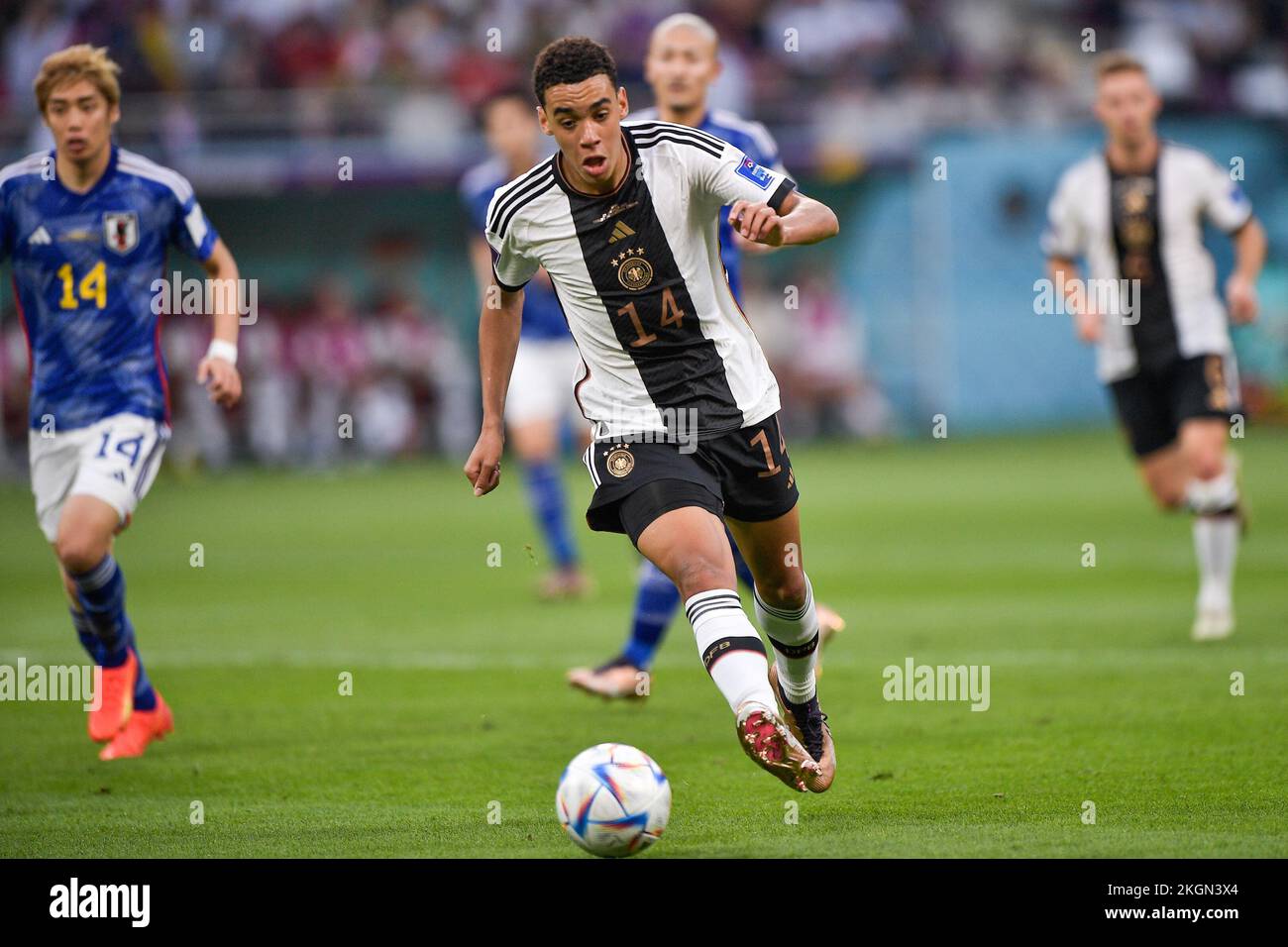 Ar Rayyan, Qatar. 23rd Nov, 2022. AR-RAYYAN, QATAR - NOVEMBER 23: Jamal ...