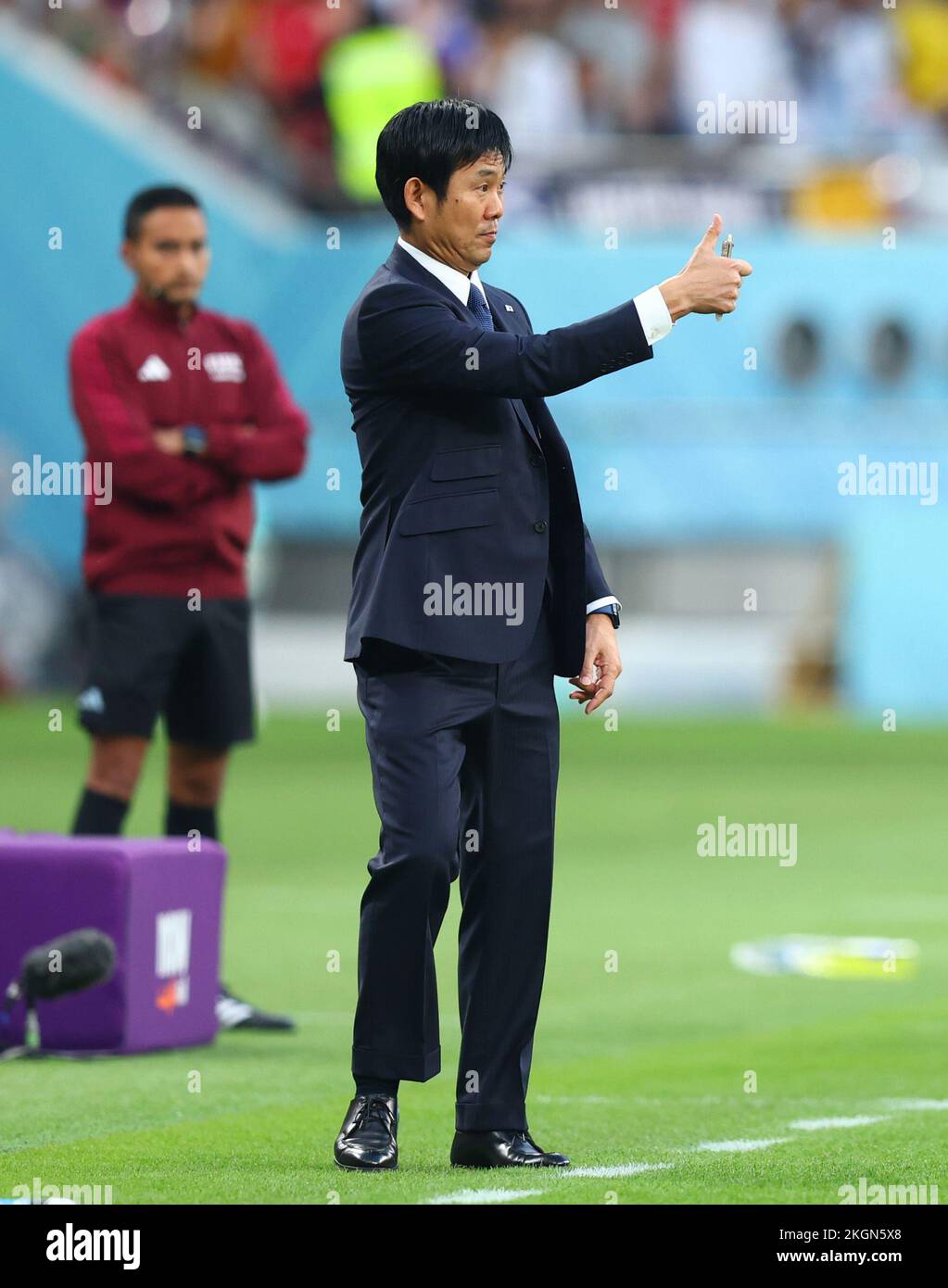 Al Rajjan, Qatar. 23rd Nov, 2022. Soccer: World Cup, Germany - Japan ...