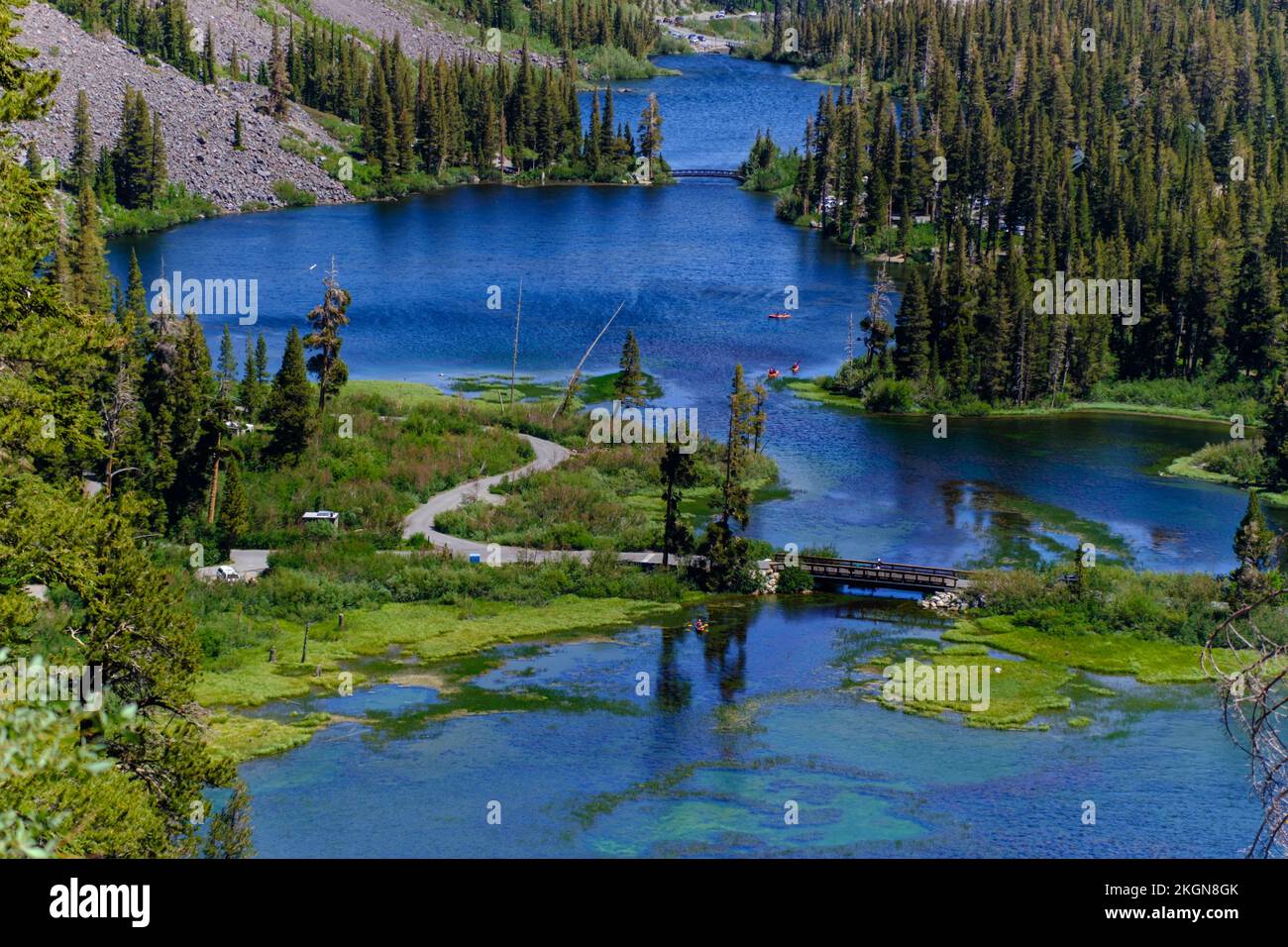 Mammoth lakes california aerial hi-res stock photography and images - Alamy