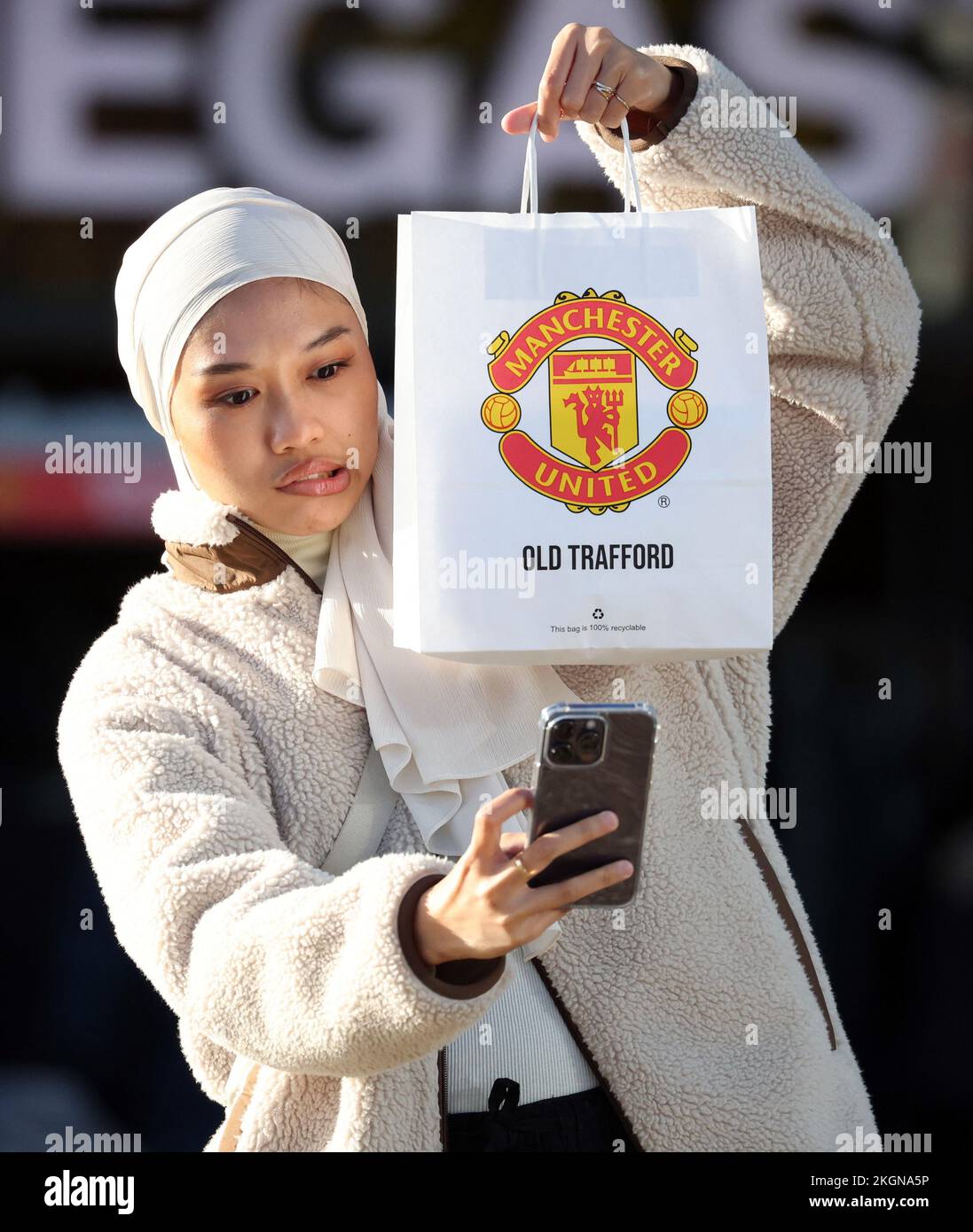 Old trafford general view 2022 hi-res stock photography and images - Alamy