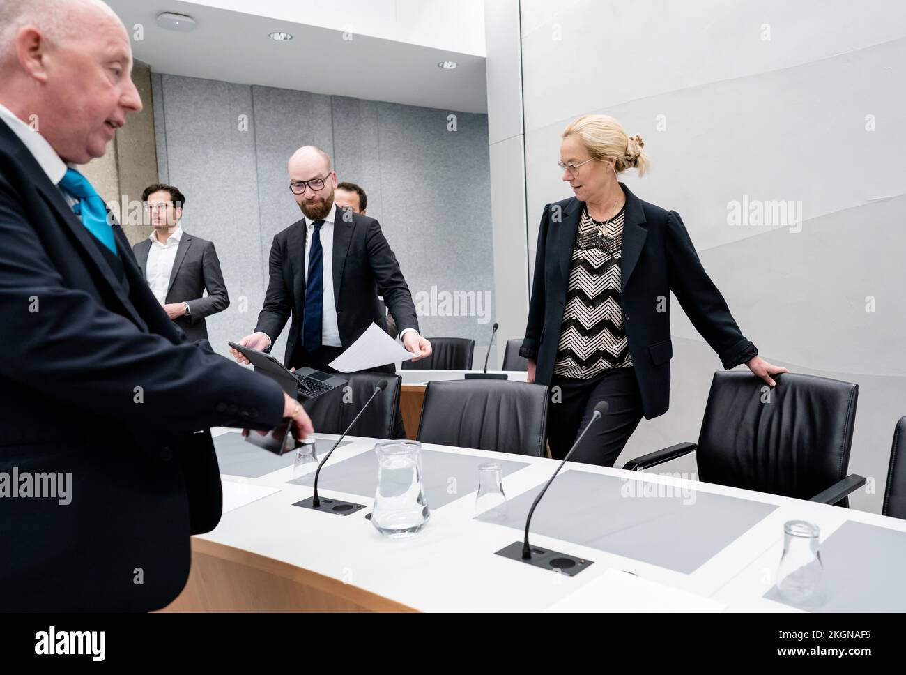 THE HAGUE - Netherlands, 23/11/2022, Sigrid Kaag, Minister of Finance ...