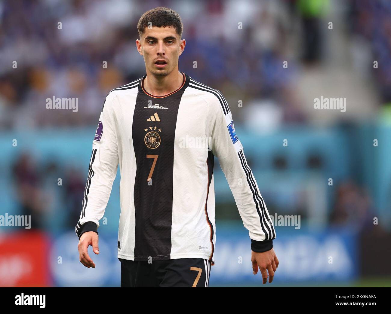 Doha, Qatar. 23rd Nov, 2022. Kai Havertz of Germany during the FIFA ...