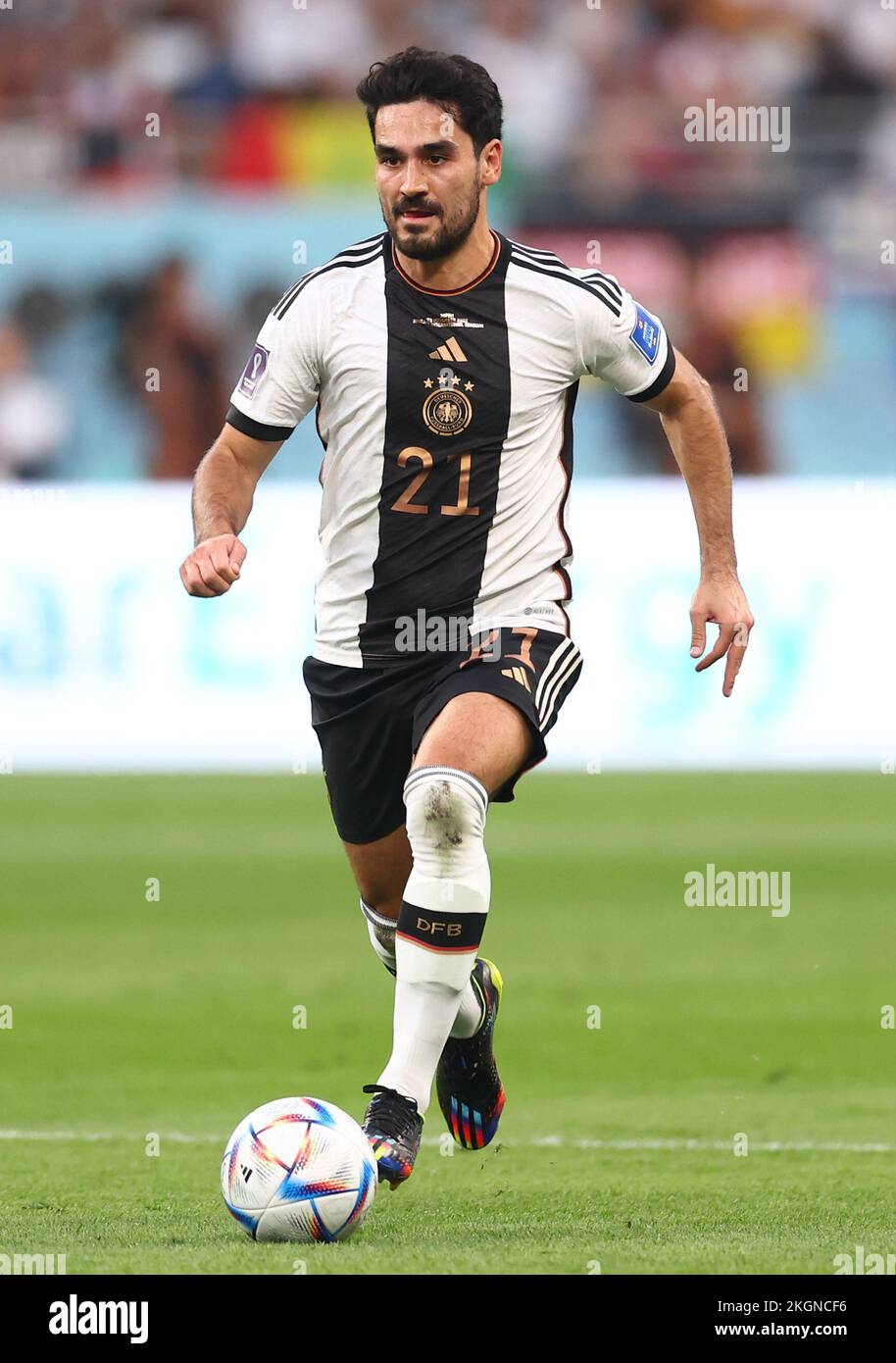 Doha, Qatar. 23rd Nov, 2022. Ilkay Gundogan of Germany during the FIFA ...