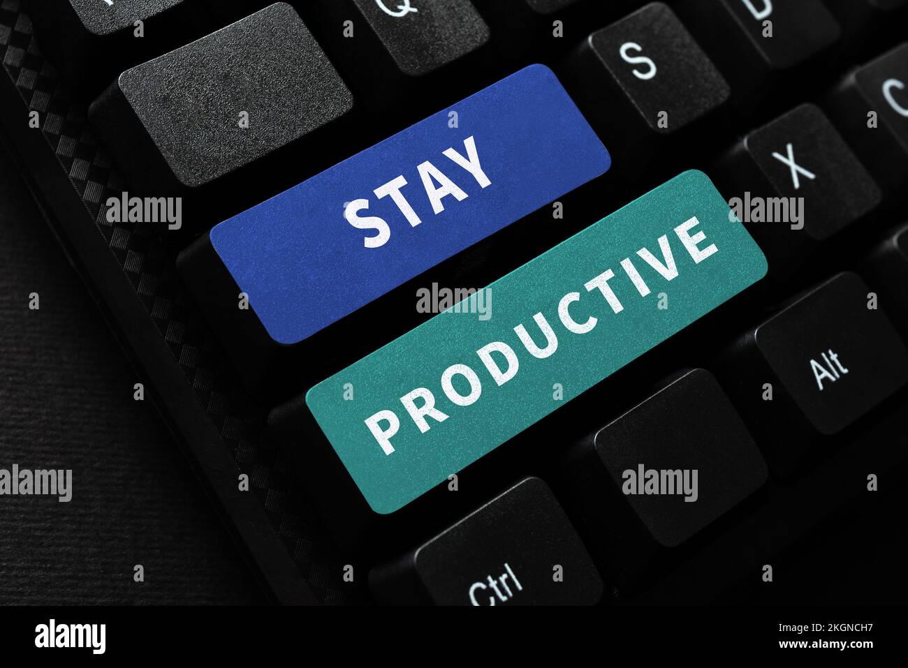 Sign displaying Stay Productive. Internet Concept Efficiency ...