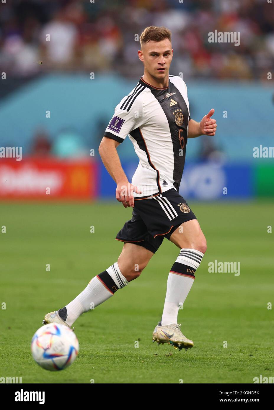 Doha, Qatar. 23rd Nov, 2022. Joshua Kimmich of Germany in action during ...