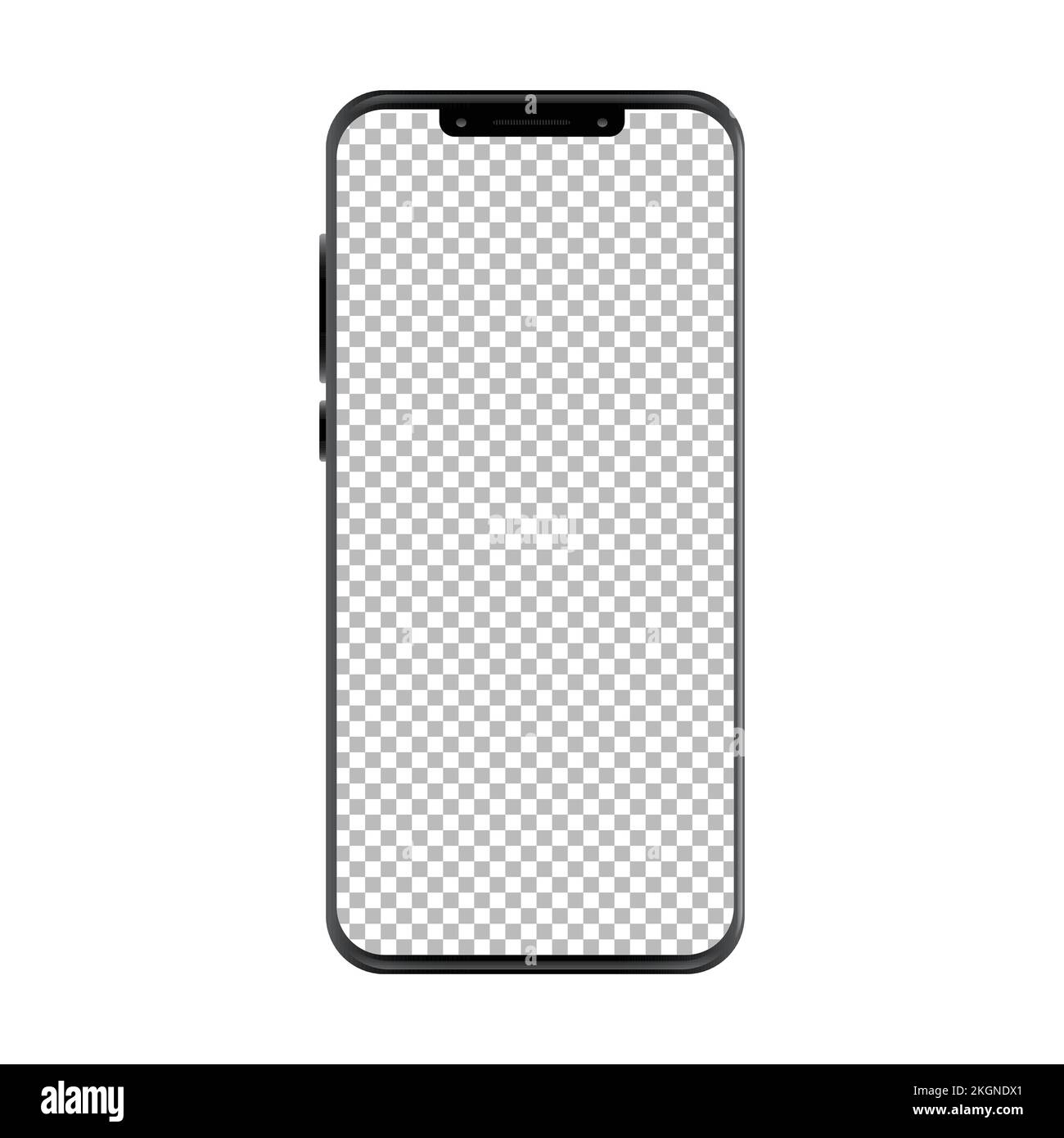 Smart Mobile phone transparent PNG mockup, Mobile mockup, Smartphone ...
