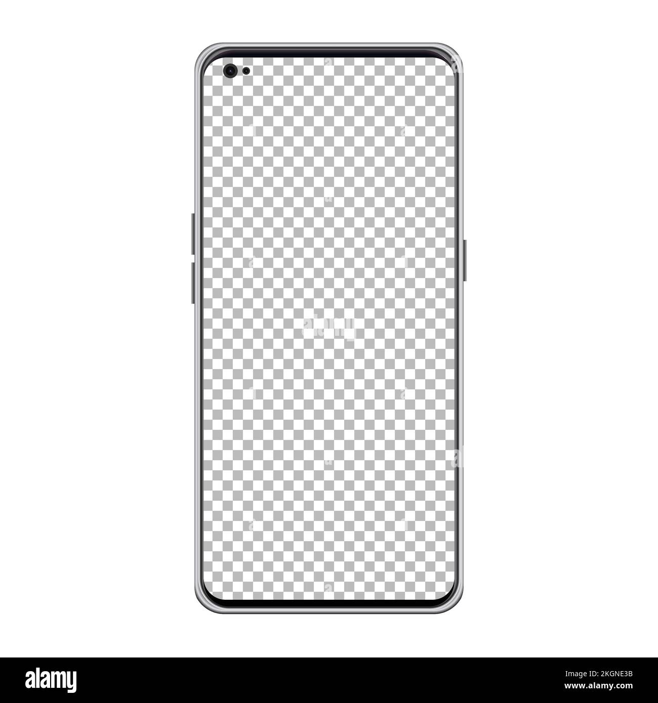 Smart Mobile phone transparent PNG mockup, Mobile mockup, Smartphone ...