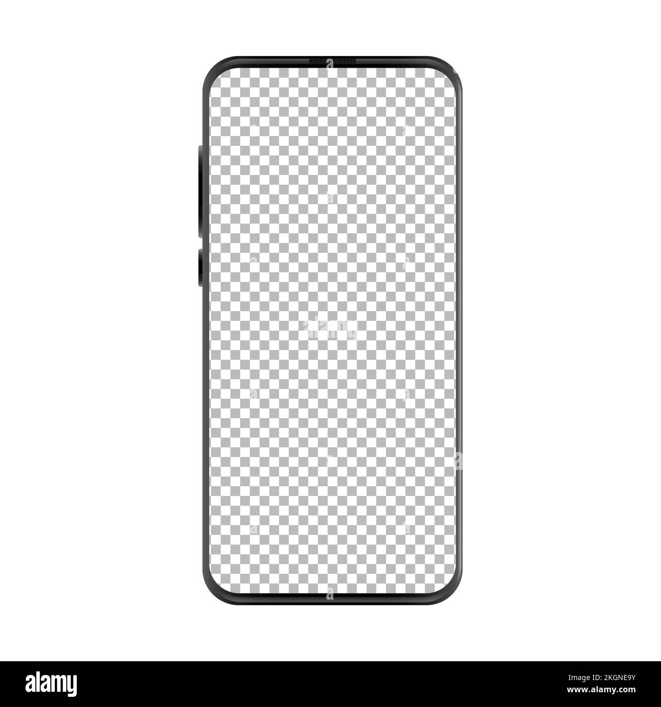Smart Mobile phone transparent PNG mockup, Mobile mockup, Smartphone ...
