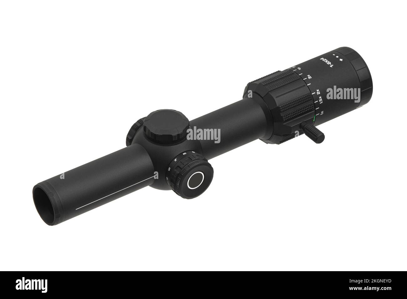 Modern optical sight for sniper rifles. Aiming device for shooting at ...