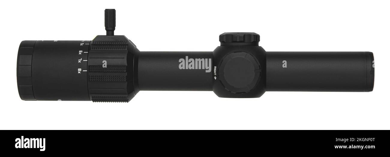 Modern optical sight for sniper rifles. Aiming device for shooting at ...