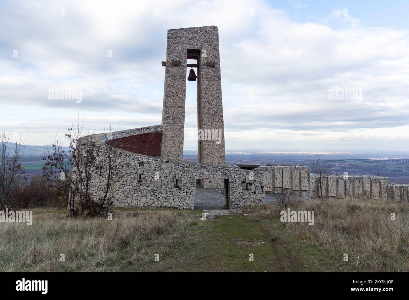 Monument Of The Three Generations near town of Perushtitsa, Plovdiv ...